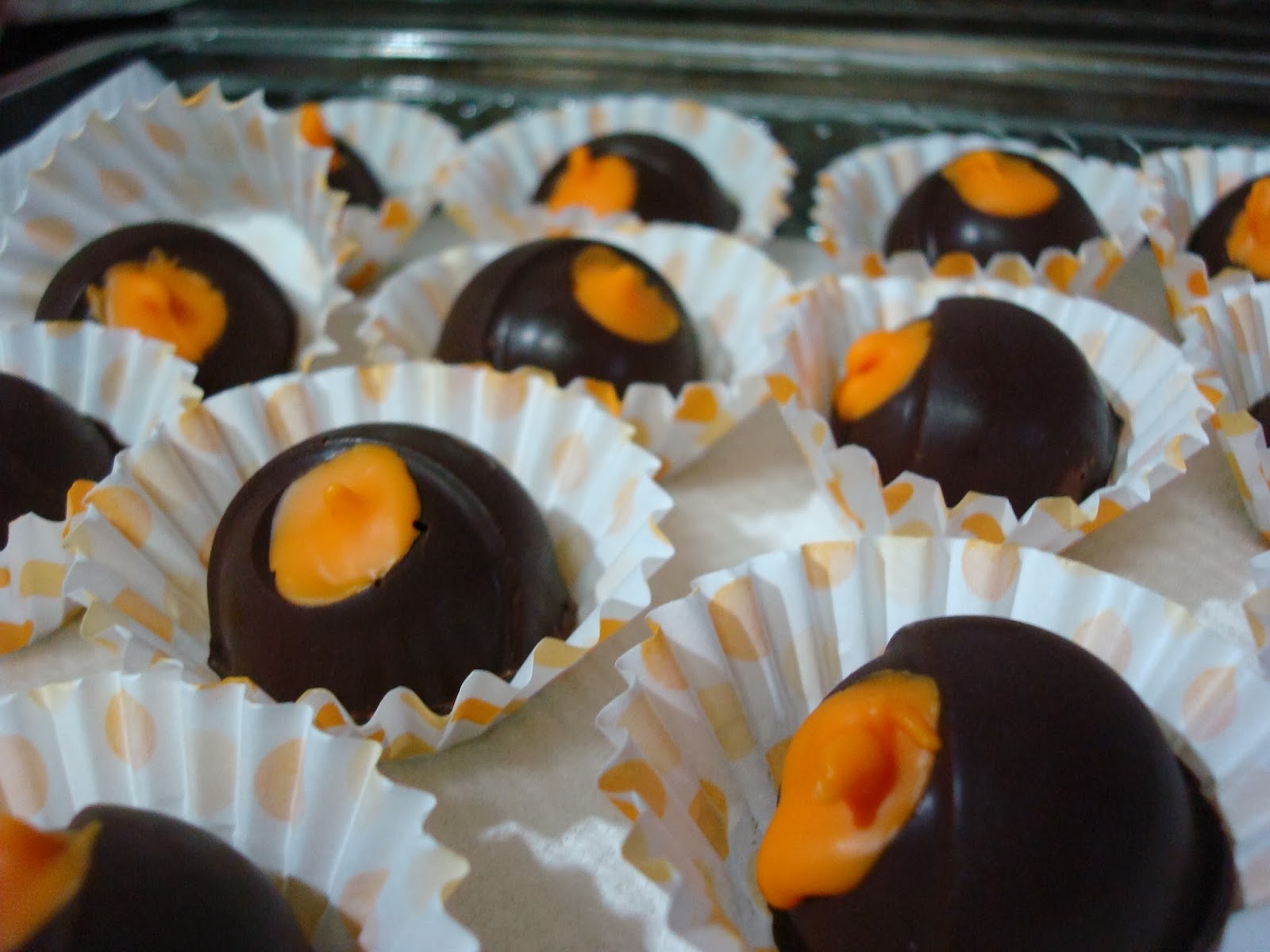 Bombones rellenos - BOCADITOS DE PUFF