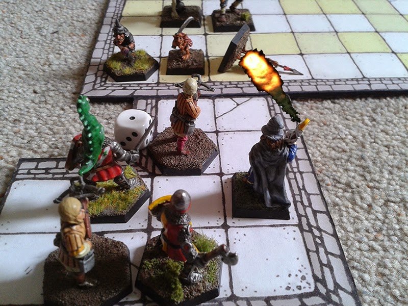 Rab games with his kids - 10/04 Painting