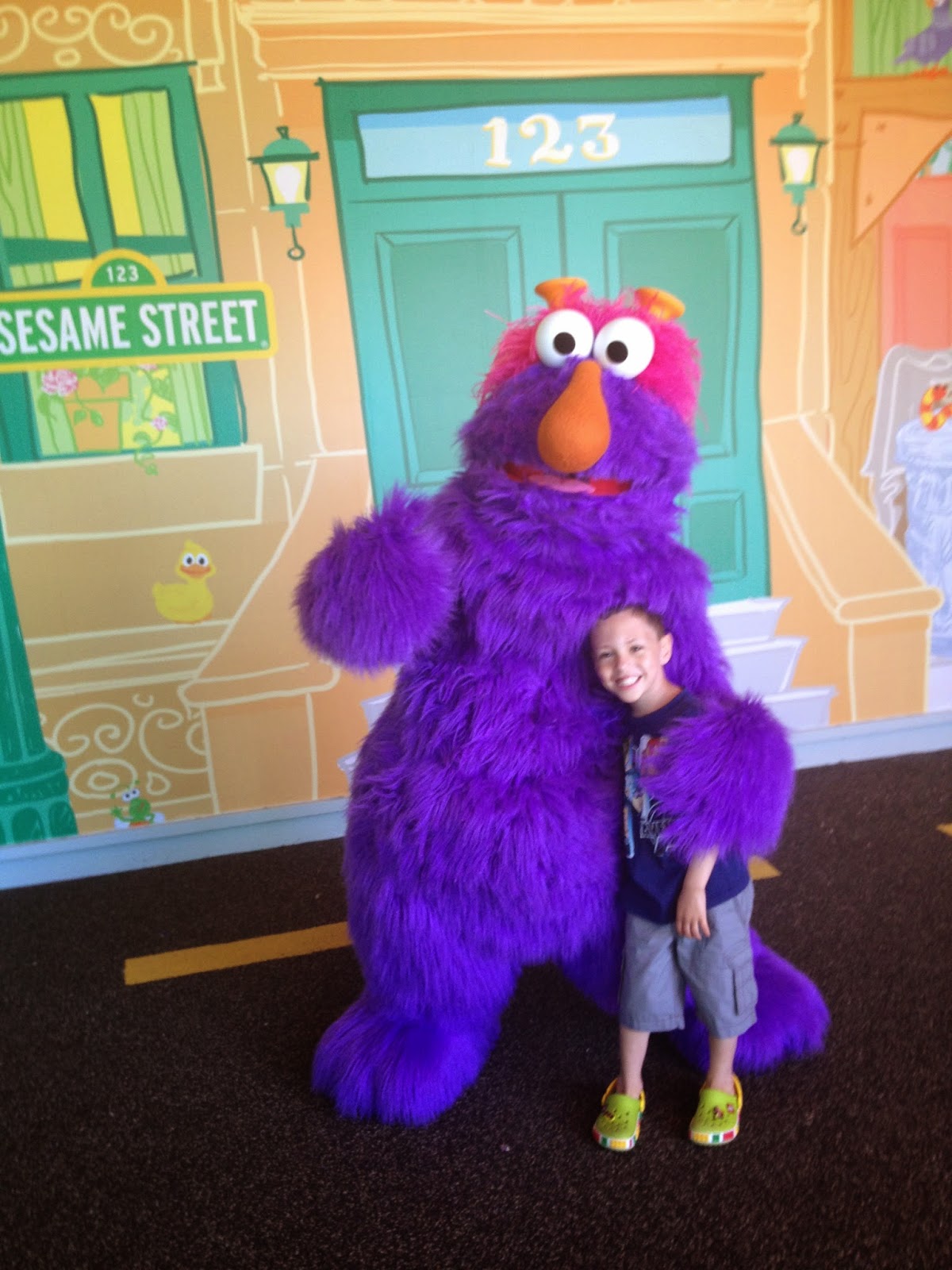The Newman Family: Sesame Place