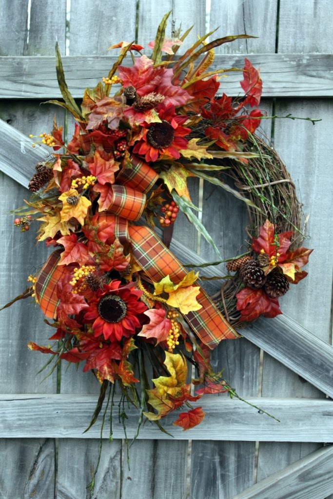 Sweet Something Designs: New Fall Wreaths for My Etsy