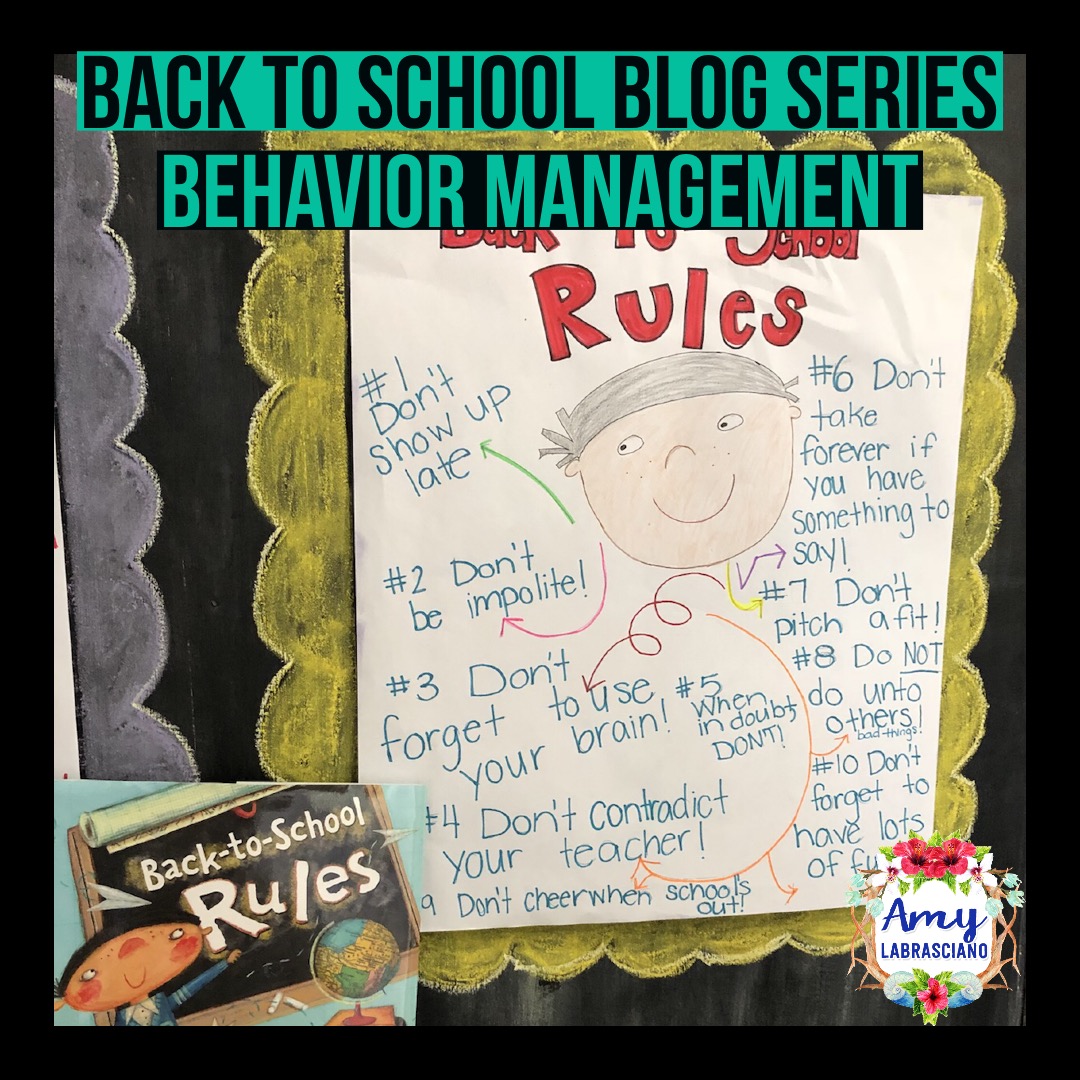 Learning Lessons With Amy Labrasciano: Behavior Management Expectations ...
