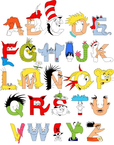 Dyslexia Untied: Mike BaBoon Design: Dr Seuss Alphabet