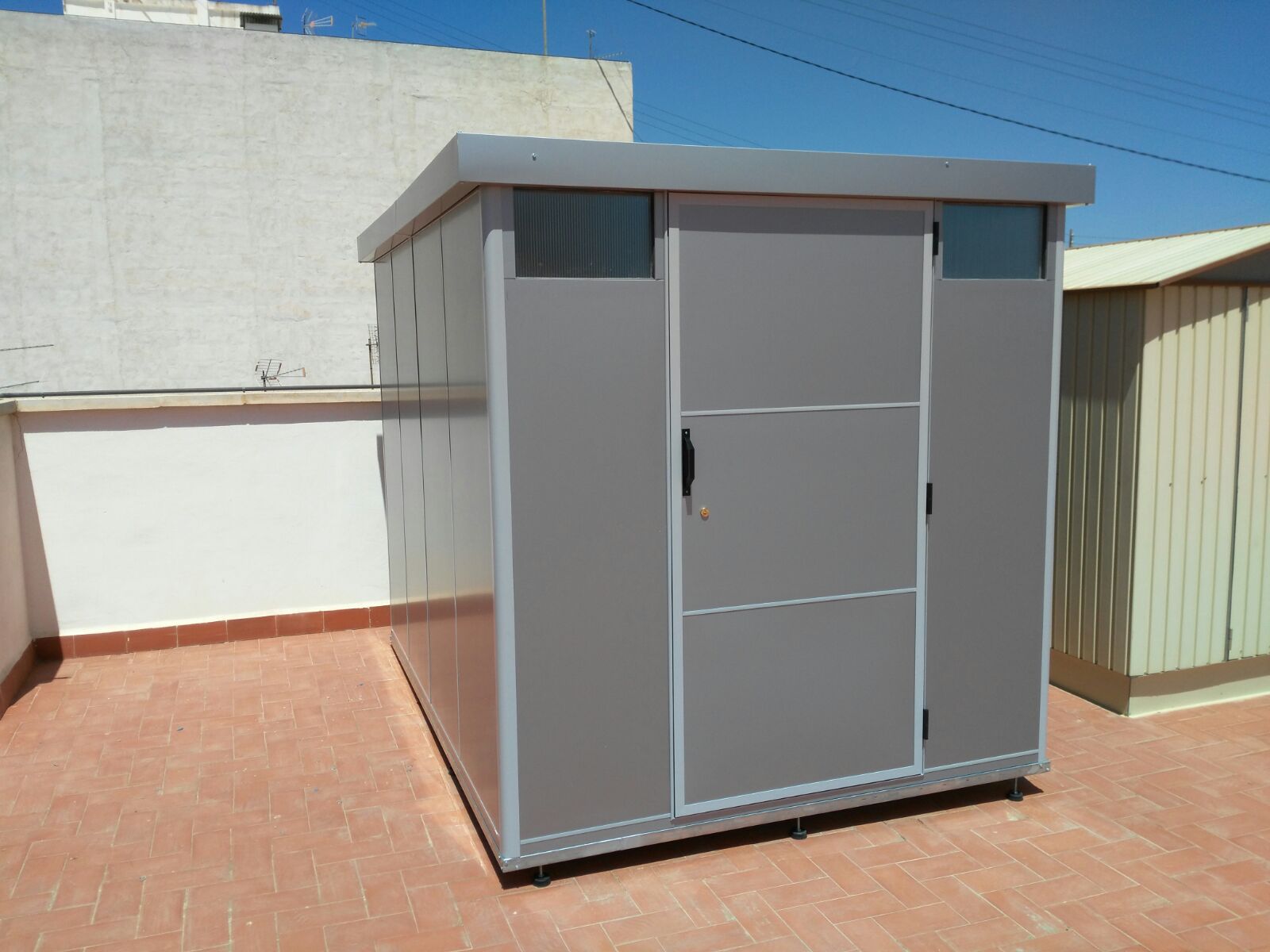 Trasteros Metálicos para Terraza y Jardín: Trasteros Prefabricados ...