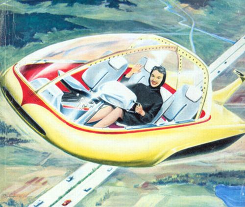 Retrofuturism - Design and Art : Aircraft and Flying Machines