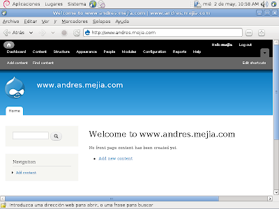 Explorador de Redes: Como Instalar Apache2+PHP+Postgresql+drupal en debian squeeze 6.0
