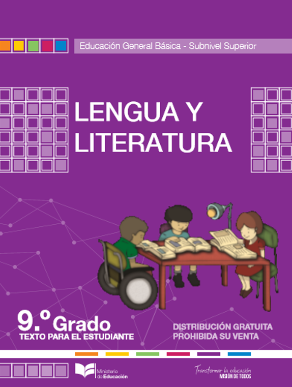 Educadigma: Texto de noveno año Lengua y Literatura