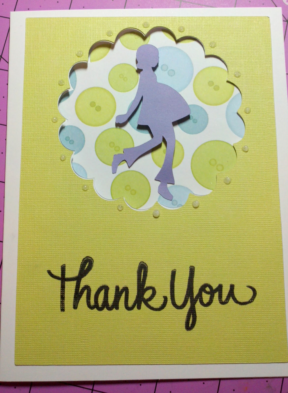 Crafty Creations by *~Danielle~*: Ohio Baby Shower Thank You Cards