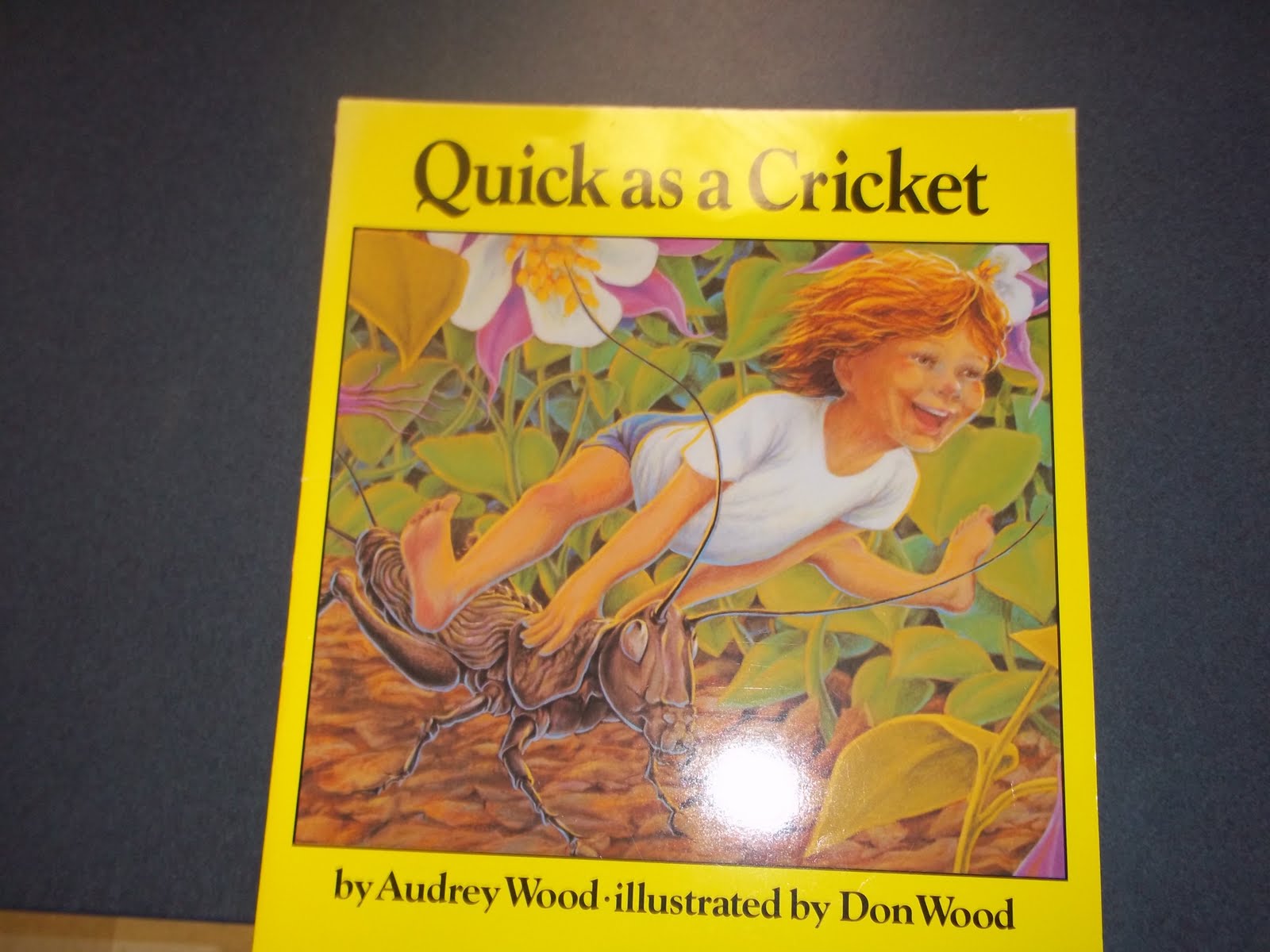 Mrs. Wood's Kindergarten Class: Quick As A Cricket