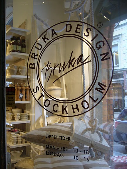 Nordic Interiors: Stockholm shopping: Bruka Design
