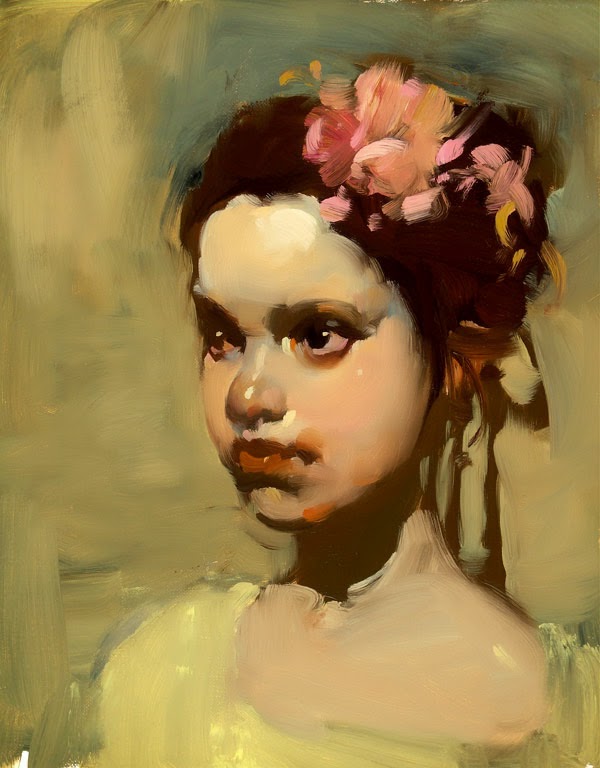"Portrait of Jillian" Jeremy Mann, 36x24, oil on panel : r/Art
