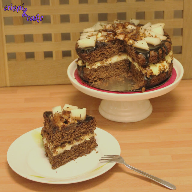 Crispi & Cake: Tarta de chocolate y melón con Thermomix