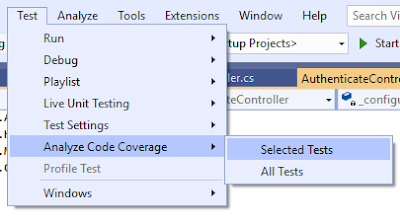 How to increase Unit Test code coverage in DotNetCore? - AspTricks.net