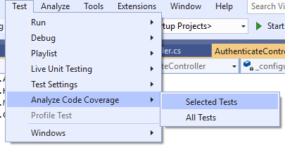 How to increase Unit Test code coverage in DotNetCore? - AspTricks.net