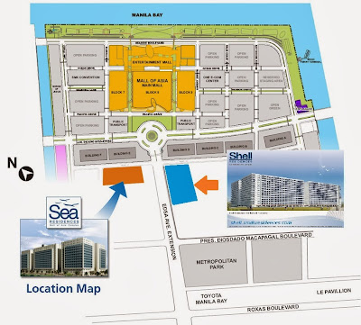 SEA RESIDENCES: Location