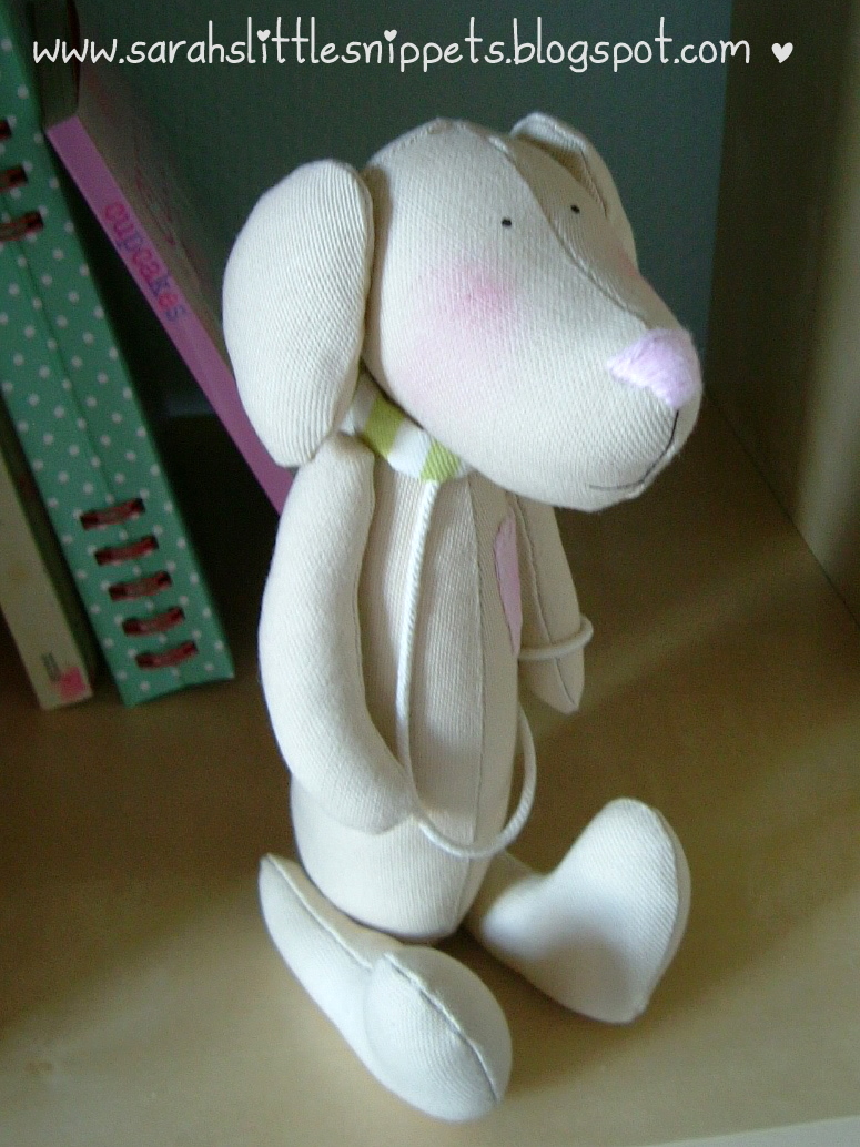 Sarah's Little Snippets: Another Sewing project - Tilda Dog