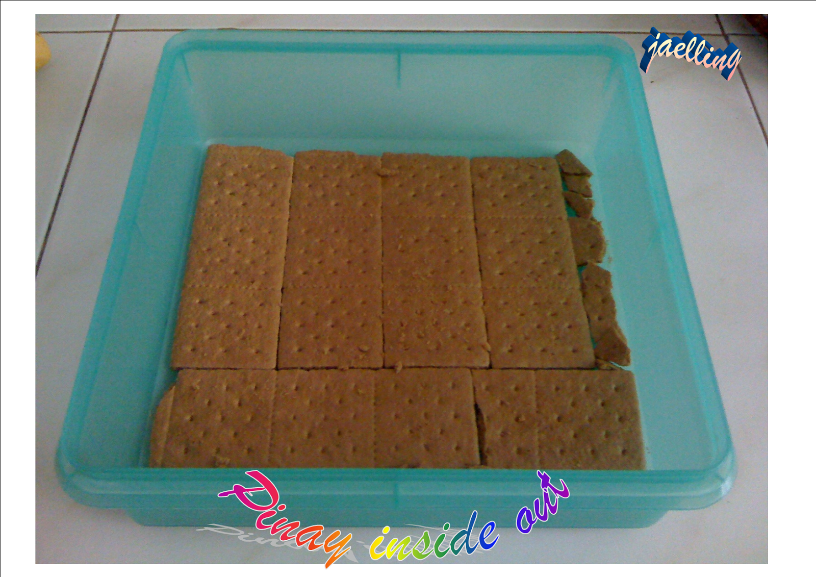 No Bake Mango-Oreo Graham Cake : PINAYs' EASY RECIPE