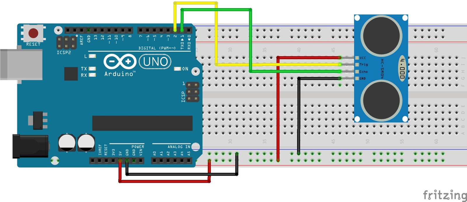 Arduino İle HC-SR04 Kullanımı