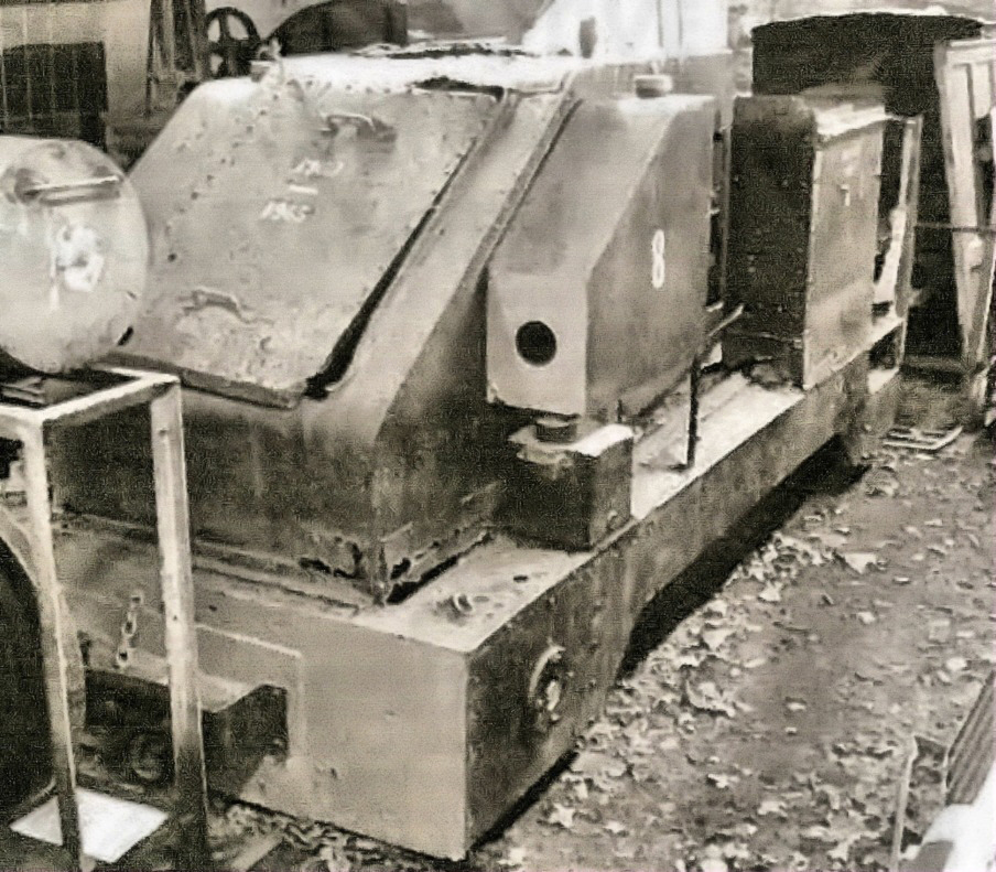 Kerr Stuart 4415: KS 4415 Arrival and Storage at Minffordd