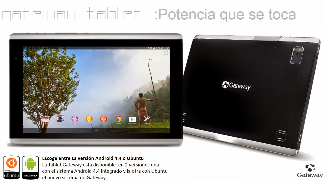Gateway: Tablet