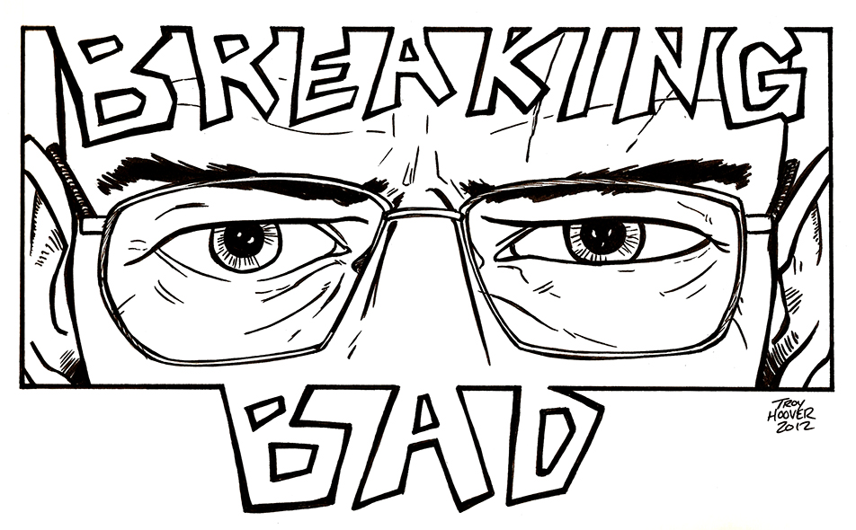 Omega Sketch: Breaking Bad by Troy Hoover