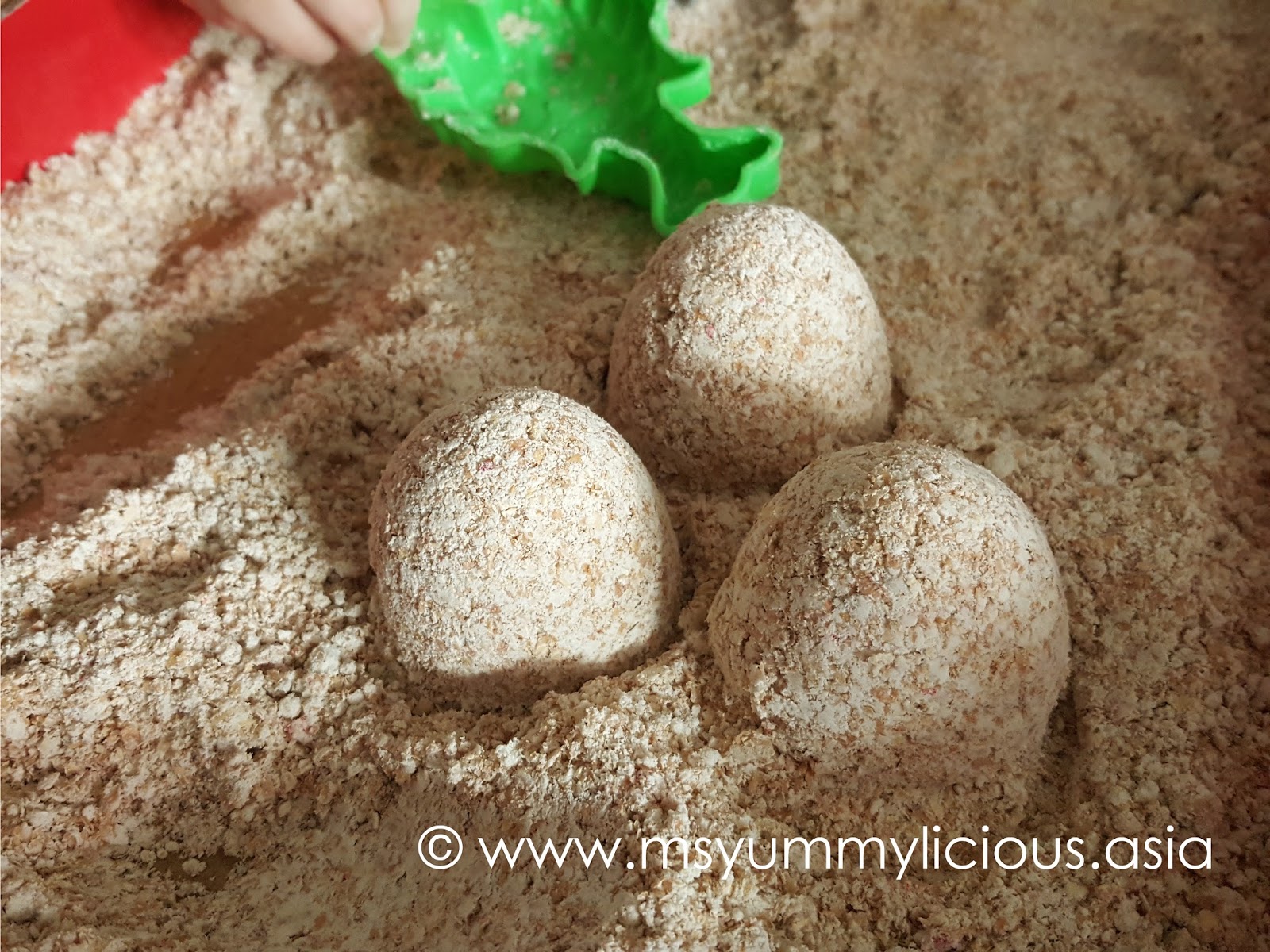 Fun Homemade Play Sand For Toddlers - Yummy~licious + Baby~licious