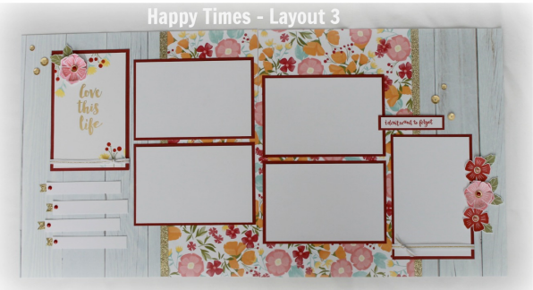 Obsessed with Scrapbooking: FREE 6 Page Scrapbook Layout Instructions ...
