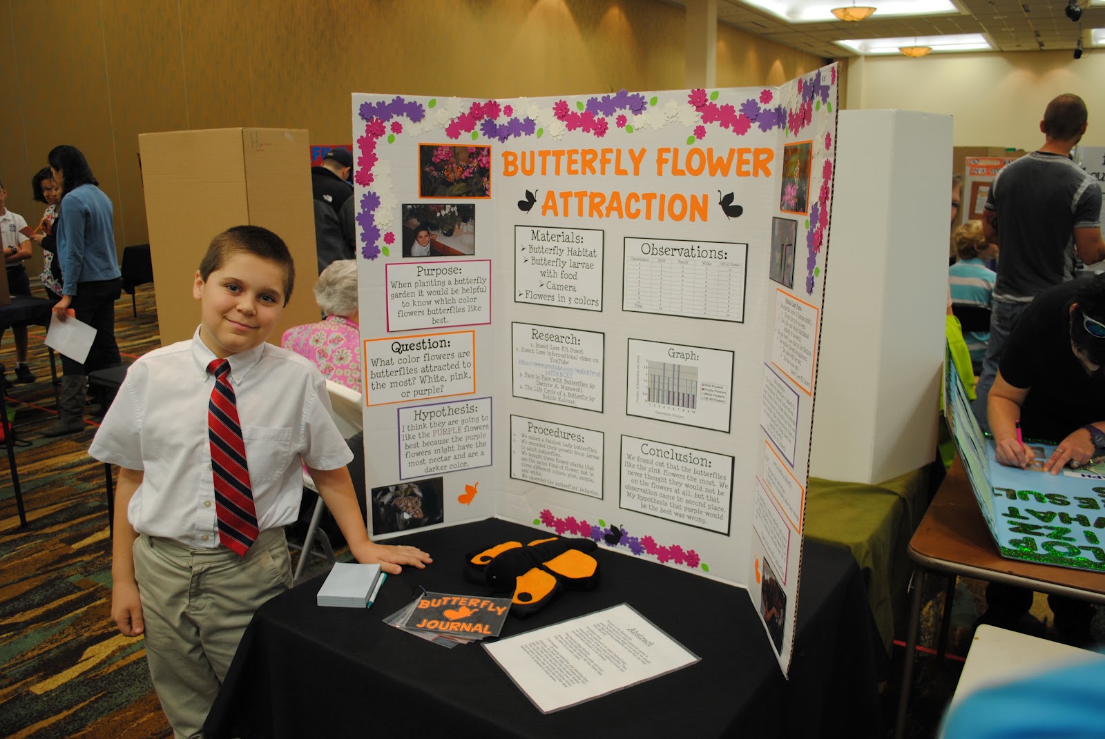 Douberly Family Happenings: The Regional Science Fair