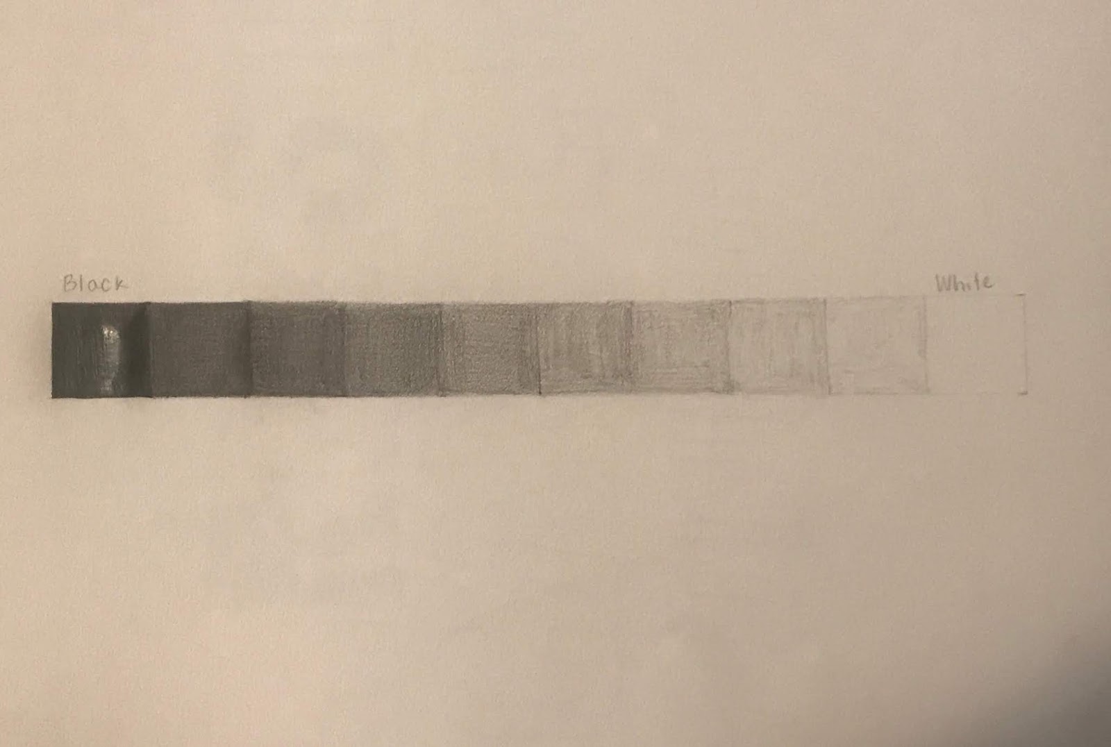 Alaina's Blog: Value Scale and Color Wheel