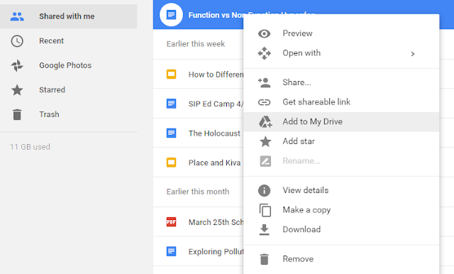 Know Your Why!: Tips for Organizing and Managing Google Drive