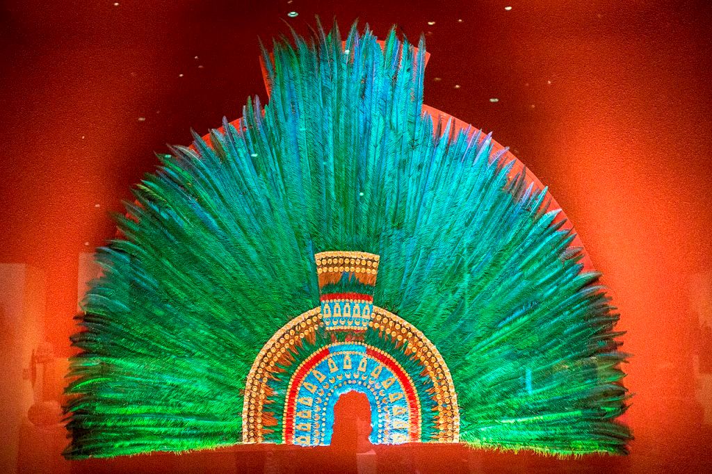 México a través de la mirada de una cubana: El Penacho de Moctezuma