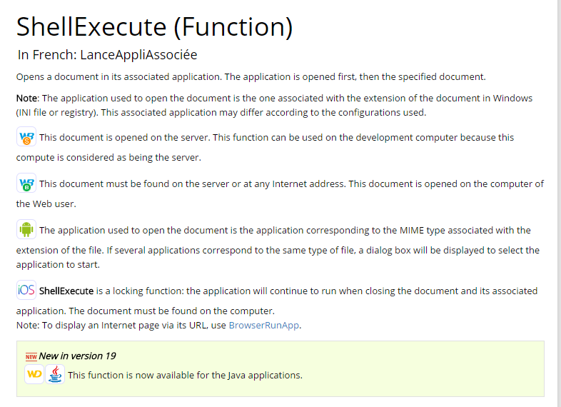 Windev21 Aulas,Estudos e Desenvolvimento: Windev ShellExecute