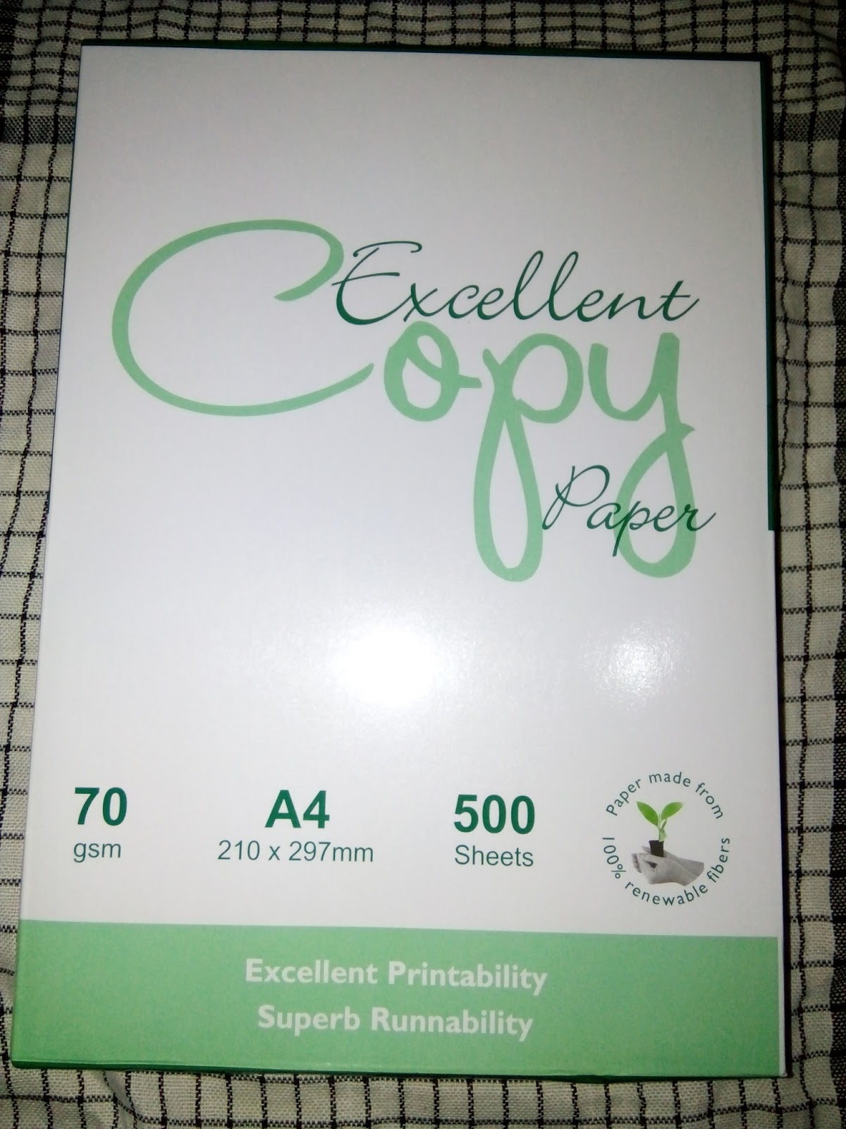 Pilih-Pilih Kertas: Copy Paper atau Excellent Copy Paper?