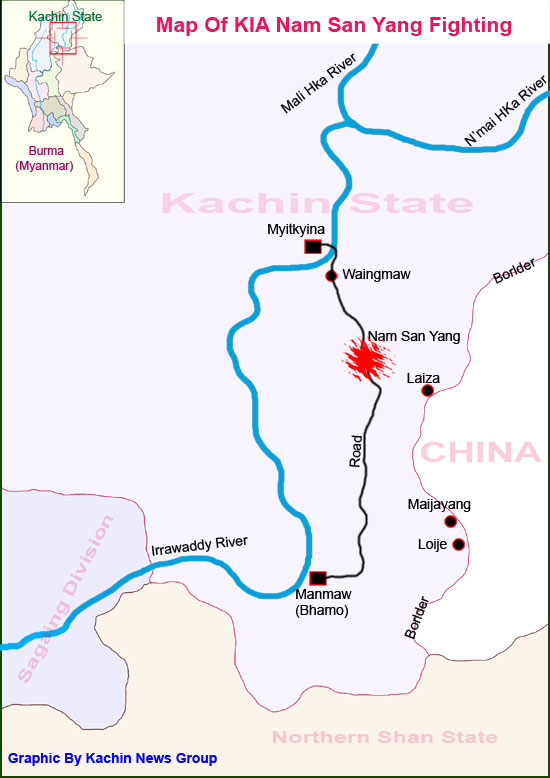 KACHINNEWS.COM --- Kachin News Group: KIA attacks Burmese troops in Nam ...