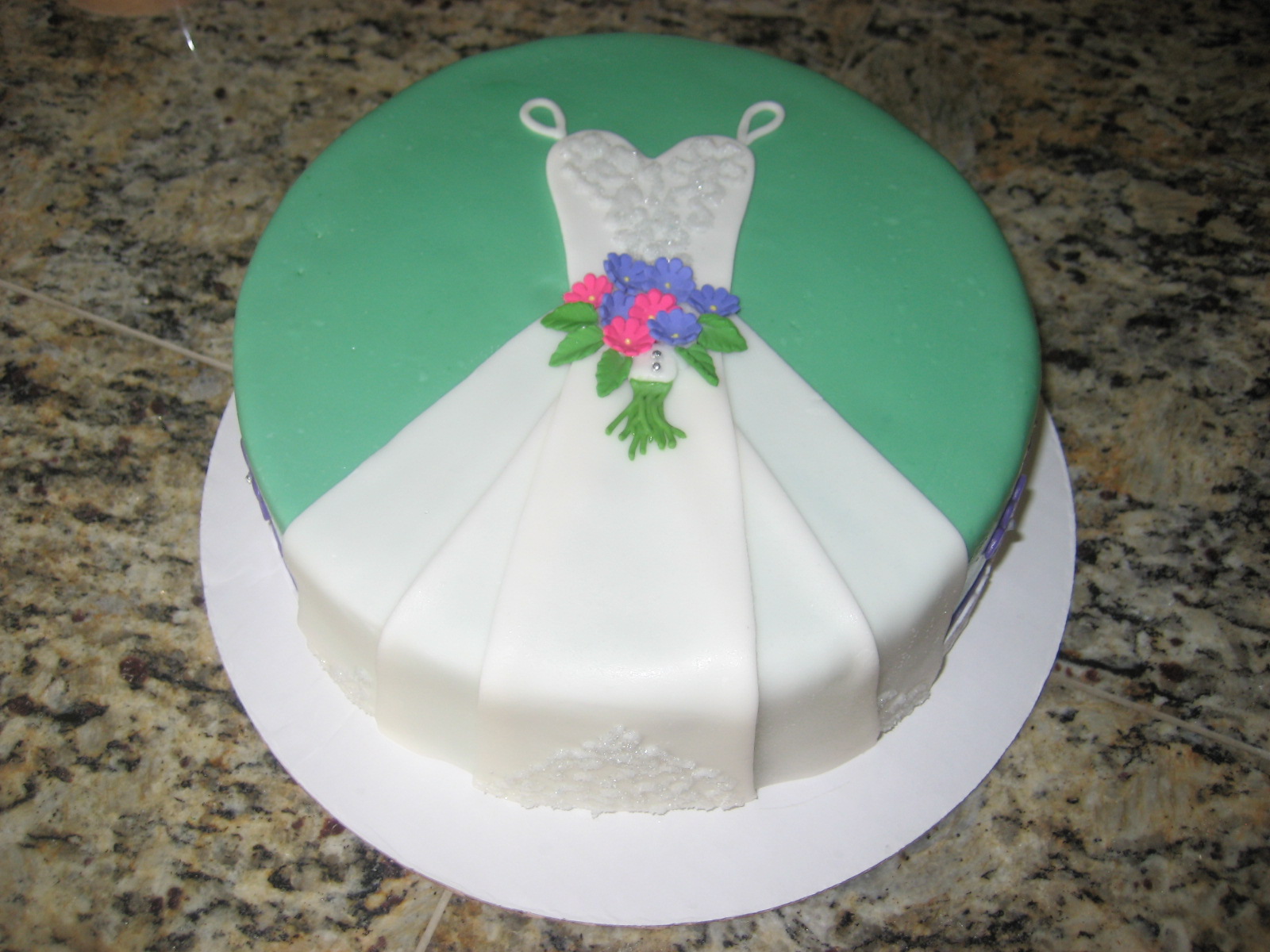 BeNi Cakes: Wedding Shower Cake (shipped!)