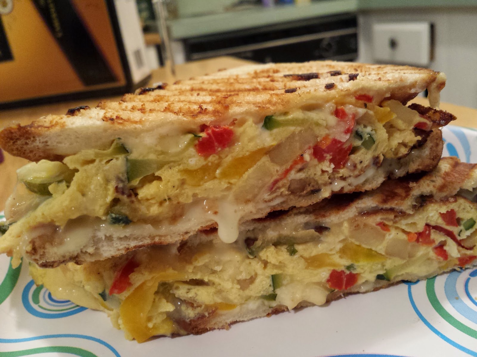 "So what are you making for dinner?": Vegetable Frittatta Sandwich