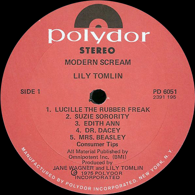 Vintage Stand-up Comedy: Lily Tomlin - Modern Scream 1975