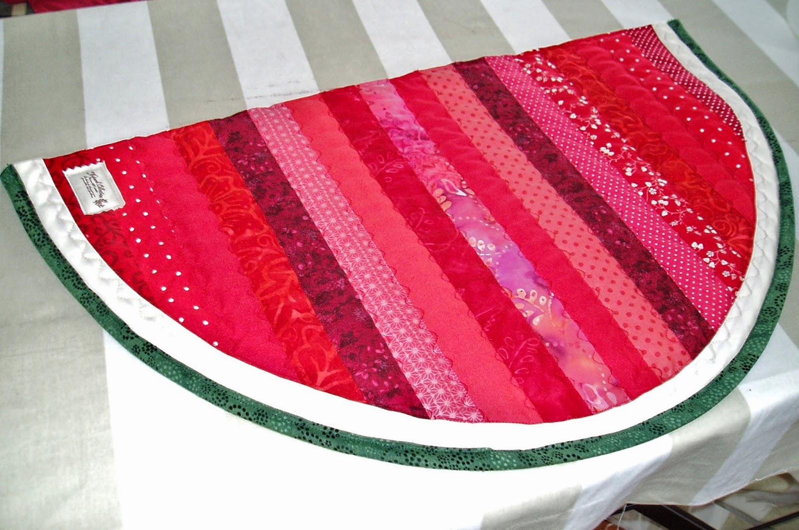 Sunshine in the Attic: Watermelon Table Topper for Summer (with a ...