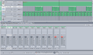 Megan's AS Media: Editing on Soundtrack Pro- Screenshots