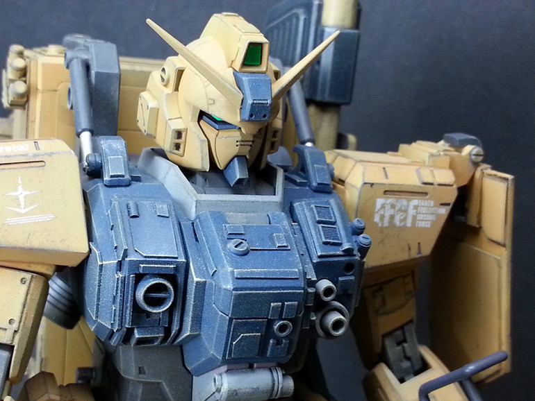 MG 1/100 RX-79 (G) Gundam Ground Type Custom Build
