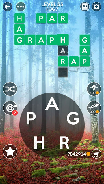 Wordscapes Level 55 Answers ~ Doors Geek