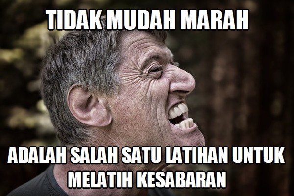 30 Meme Inspiratif Dan Lucu Tentang Sifat Sabar - Meme Kocak Bikin Ngakak