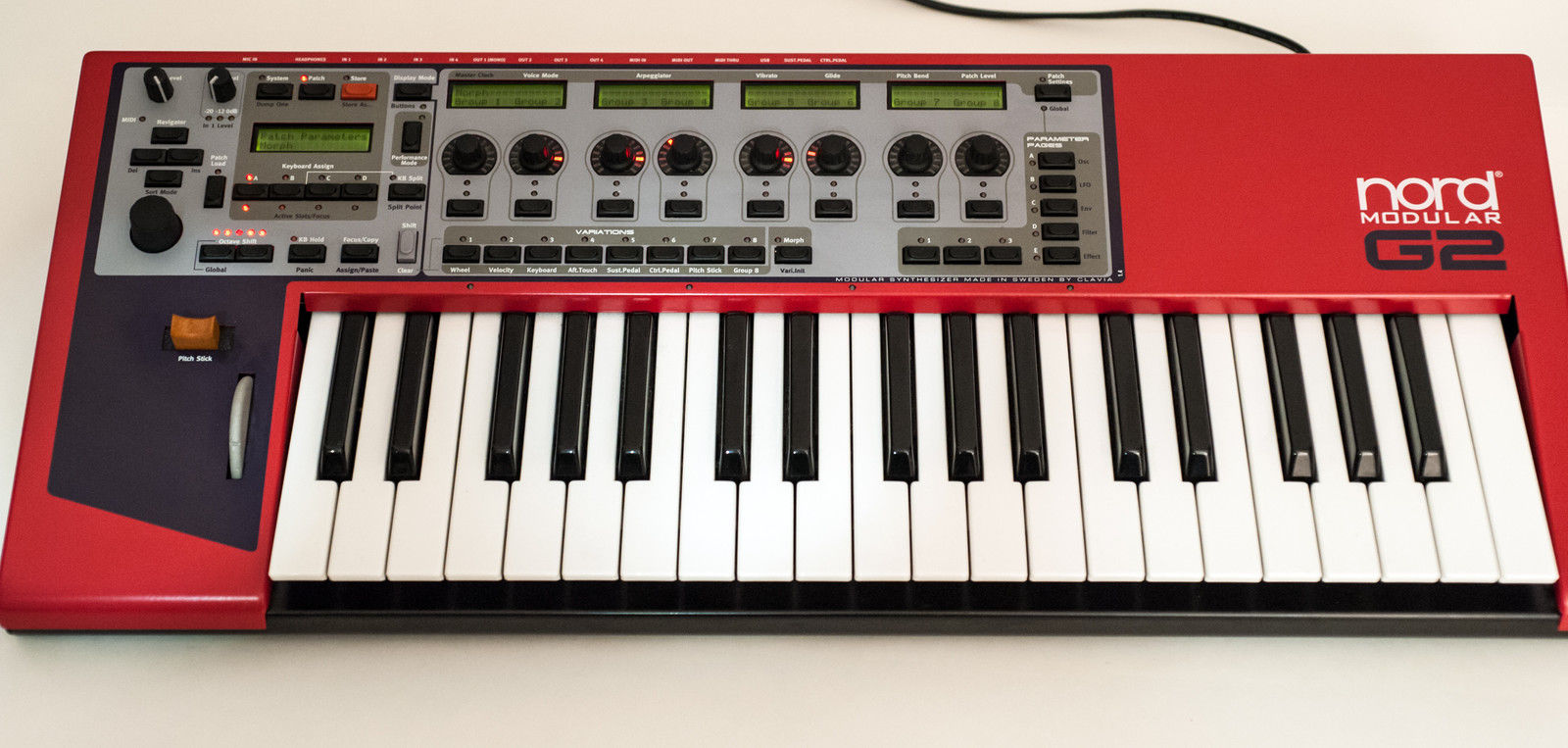 MATRIXSYNTH: Nord Modular G2 with Original Gig Bag