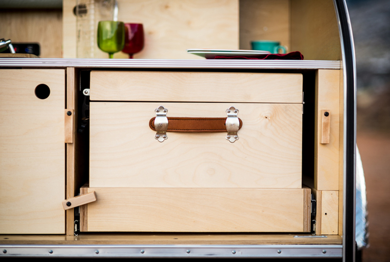 Tiny Yellow Teardrop: Featured Teardrop: Timberleaf Trailers