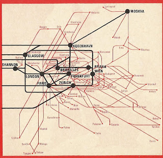 Airline memorabilia: Air Canada (1971/1972), Canada Europa / USA