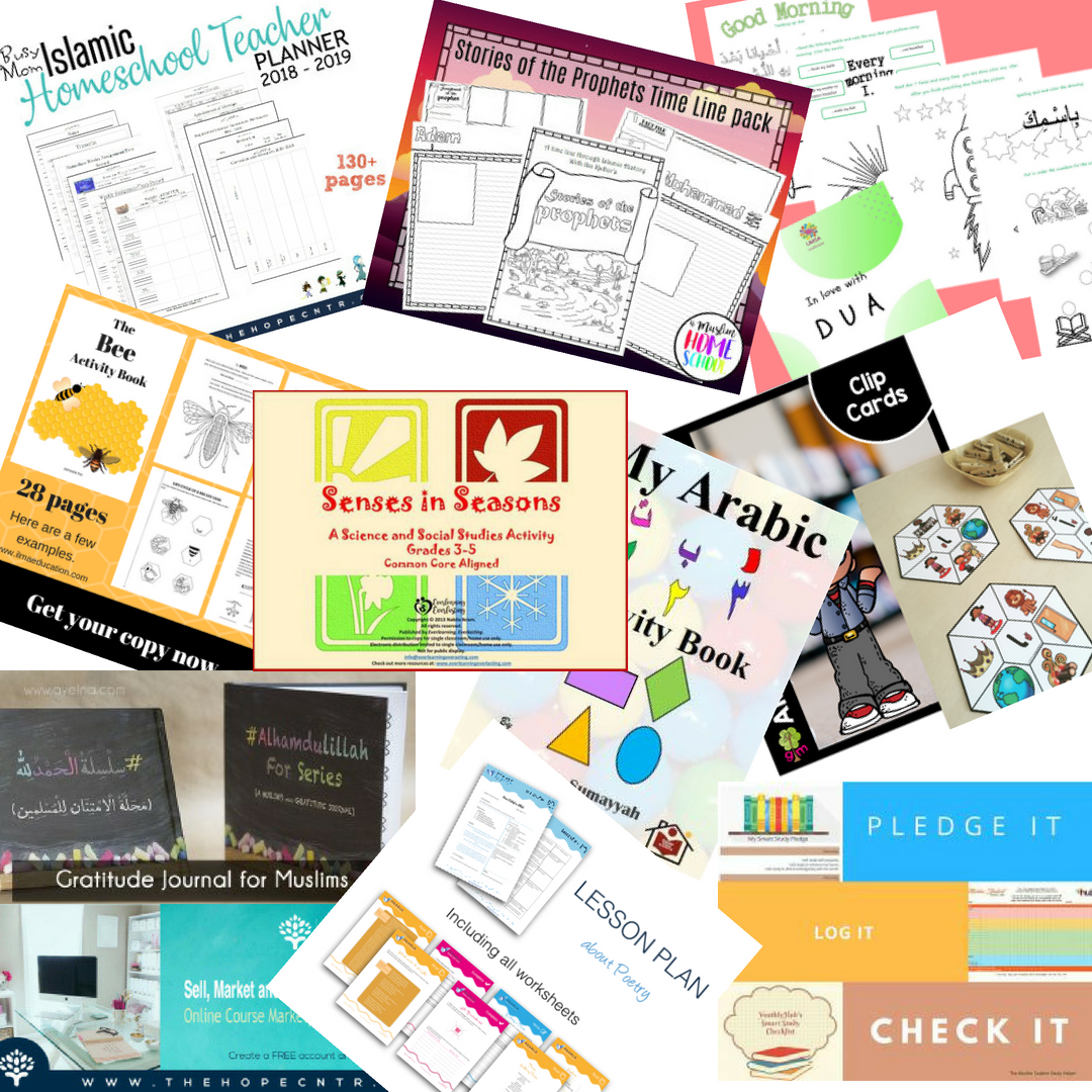 HUGE Back-to-School Islamic Education Bundle for Muslim Kids - more ...