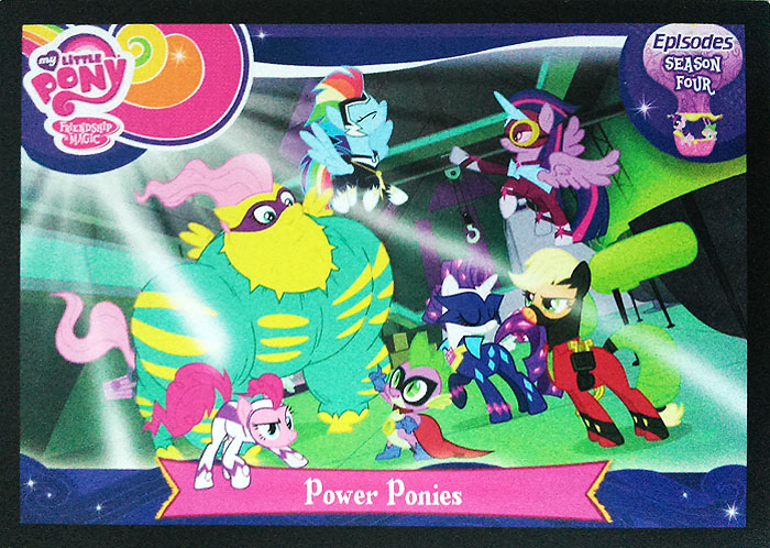 MLP Power Ponies Trading Cards | MLP Merch