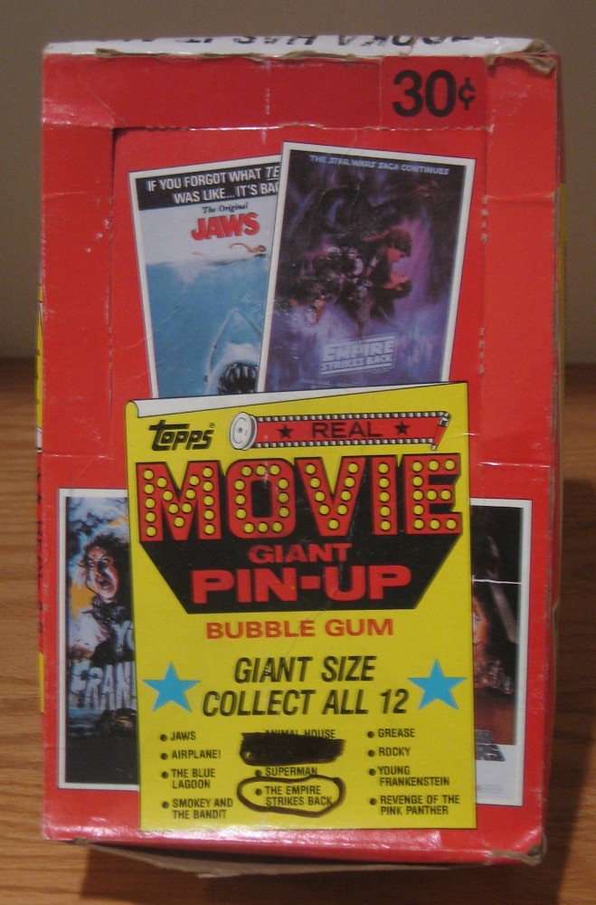The Chronicles of Fuji: I love the 80's #9: 1981 Topps Movie Posters