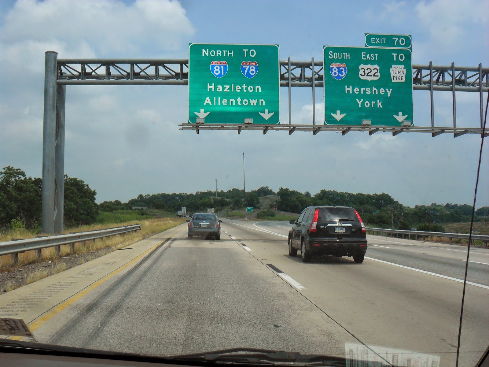 Luke's Signs: Interstate 81 & Interstate 83 - Pennsylvania