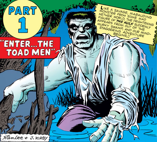 The Peerless Power of Comics!: The Terror of the Toad Men!