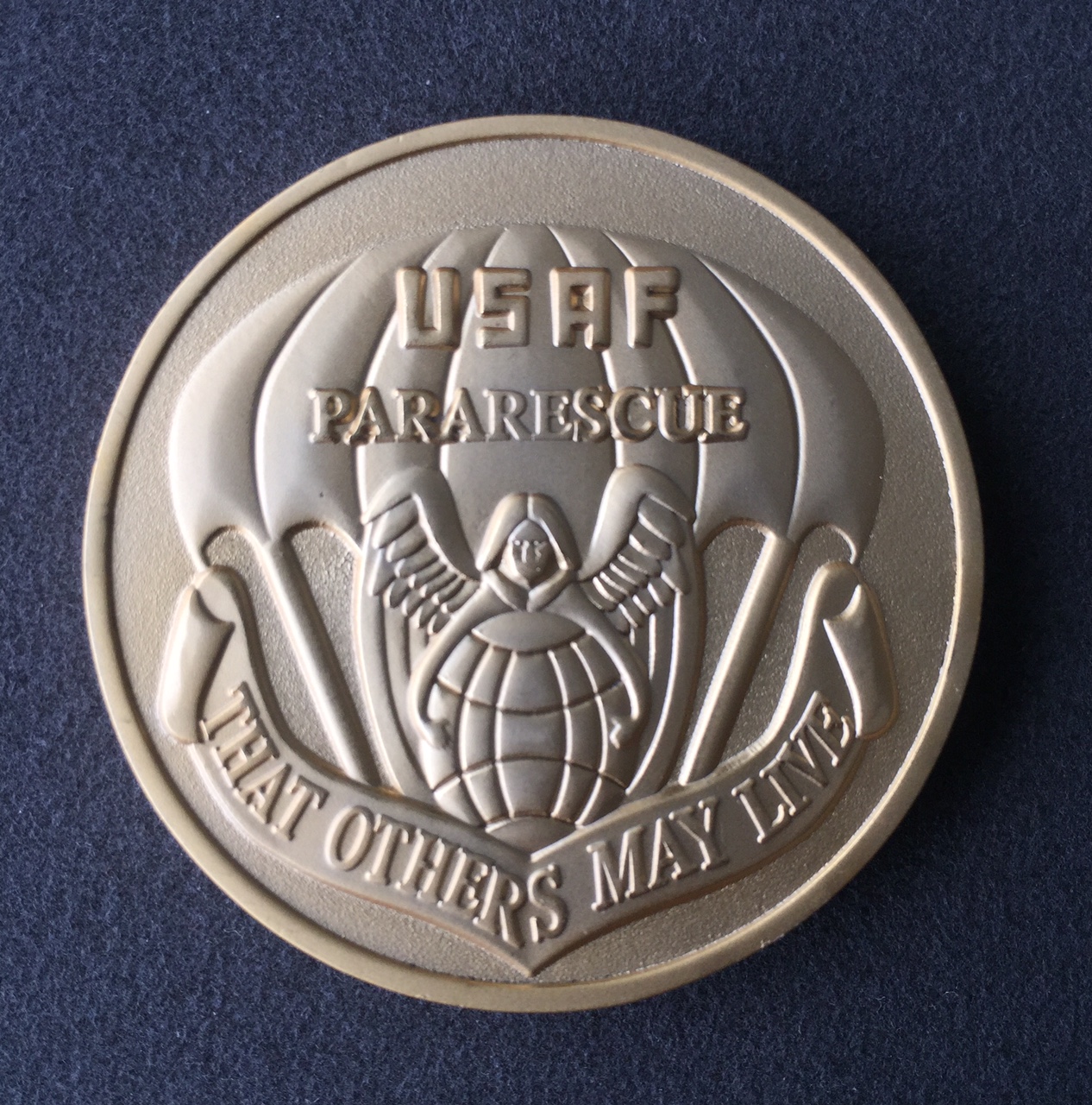 THE USAF RESCUE COLLECTION: USAF Pararescue Challenge Coin / 2017 Edition
